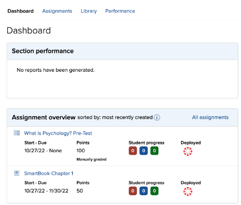 McGraw-Hill Connect (Instructors)